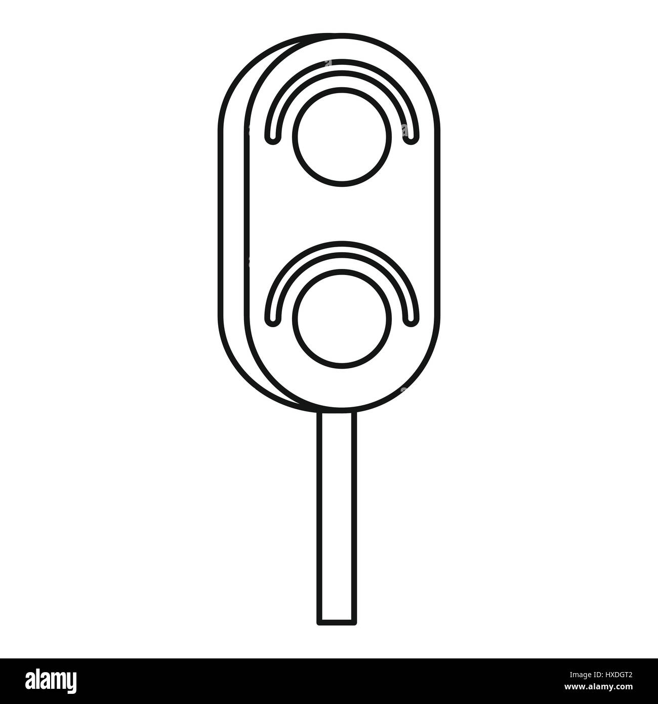 Semaphore trafficlight icon, outline style Stock Vector Image & Art - Alamy Semaphore trafficlight icon, outline style Stock Vector Image & Art - Alamy