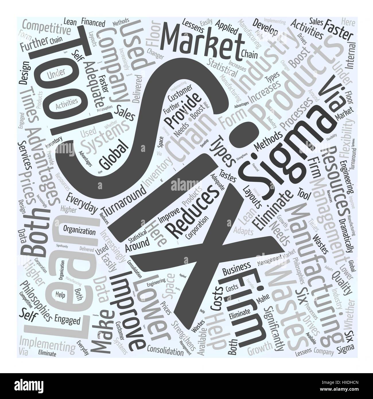 Six Sigma Text Stock Vector Images - Alamy
