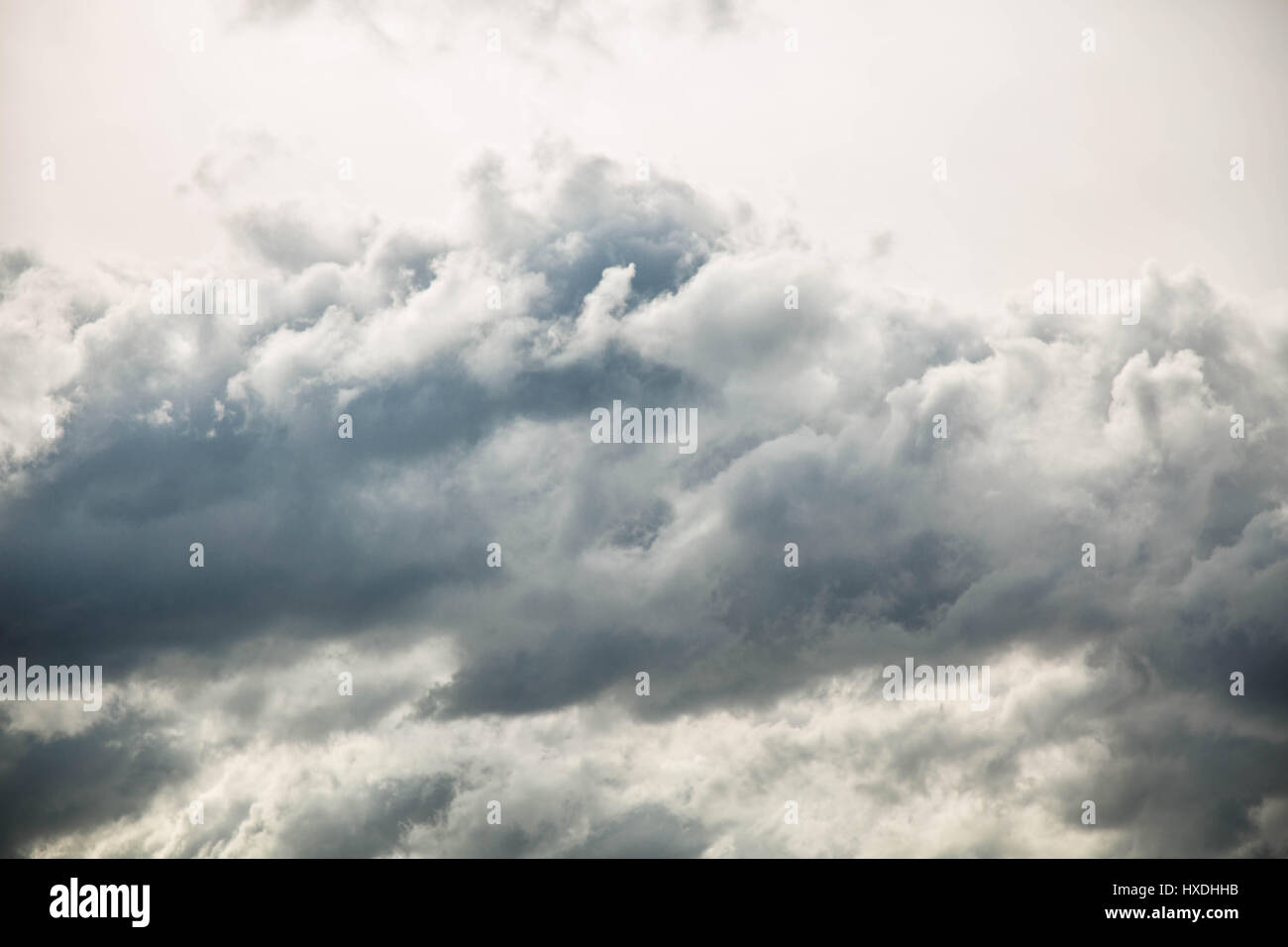 Dramatic cloudy sky wide shot Stock Photo - Alamy