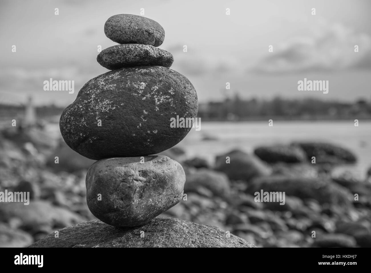 Stacked balance Black and White Stock Photos & Images - Alamy