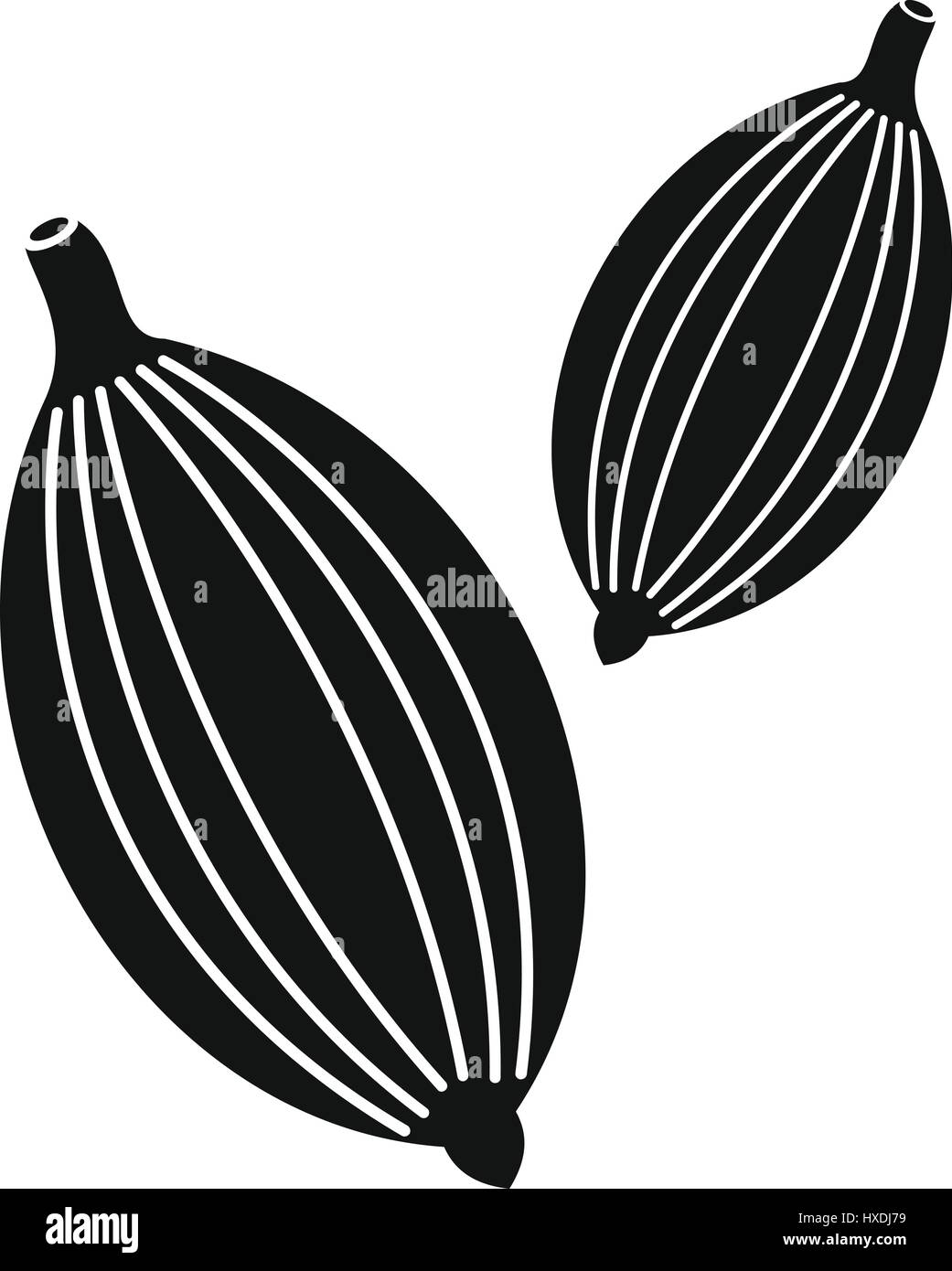 Cardamom pods icon, simple style Stock Vector Image & Art - Alamy
