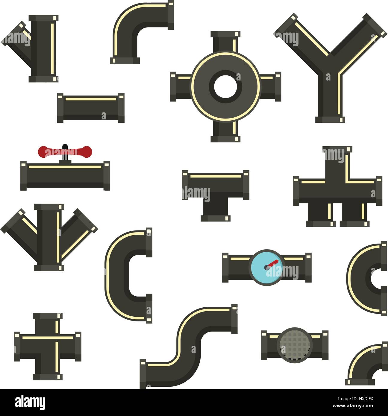 Pipeline icons set, flat style Stock Vector Image & Art - Alamy Pipeline icons set, flat style Stock Vector Image & Art - Alamy