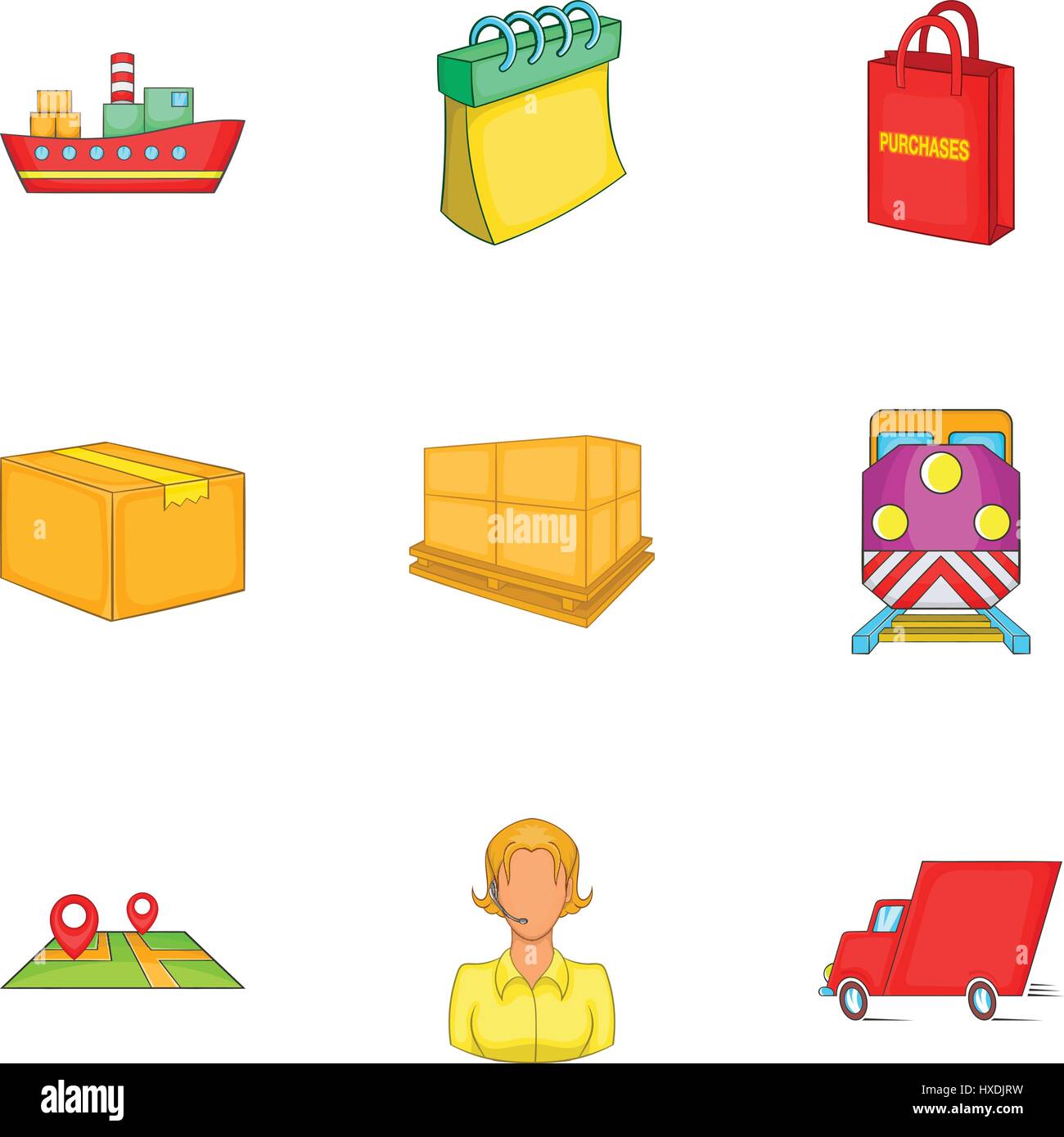 Car transfer train Stock Vector Images - Alamy