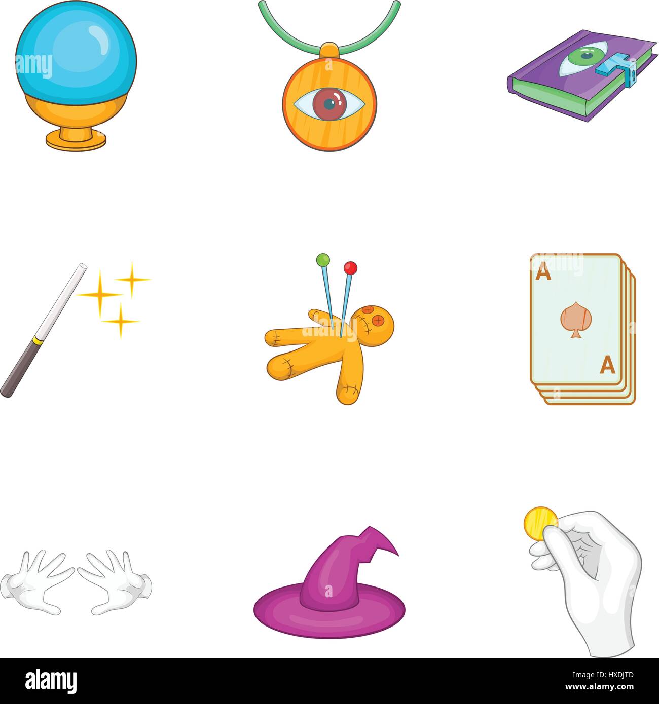 Cards tricks Stock Vector Images - Alamy