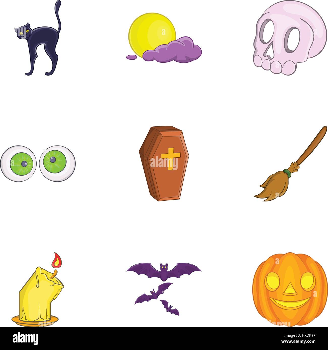 Icons of saints Stock Vector Images - Alamy