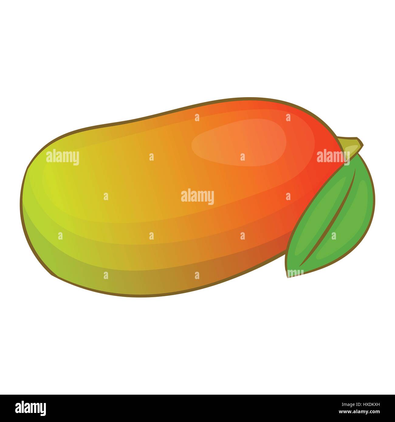 Mango icon, cartoon style Stock Vector Image & Art - Alamy