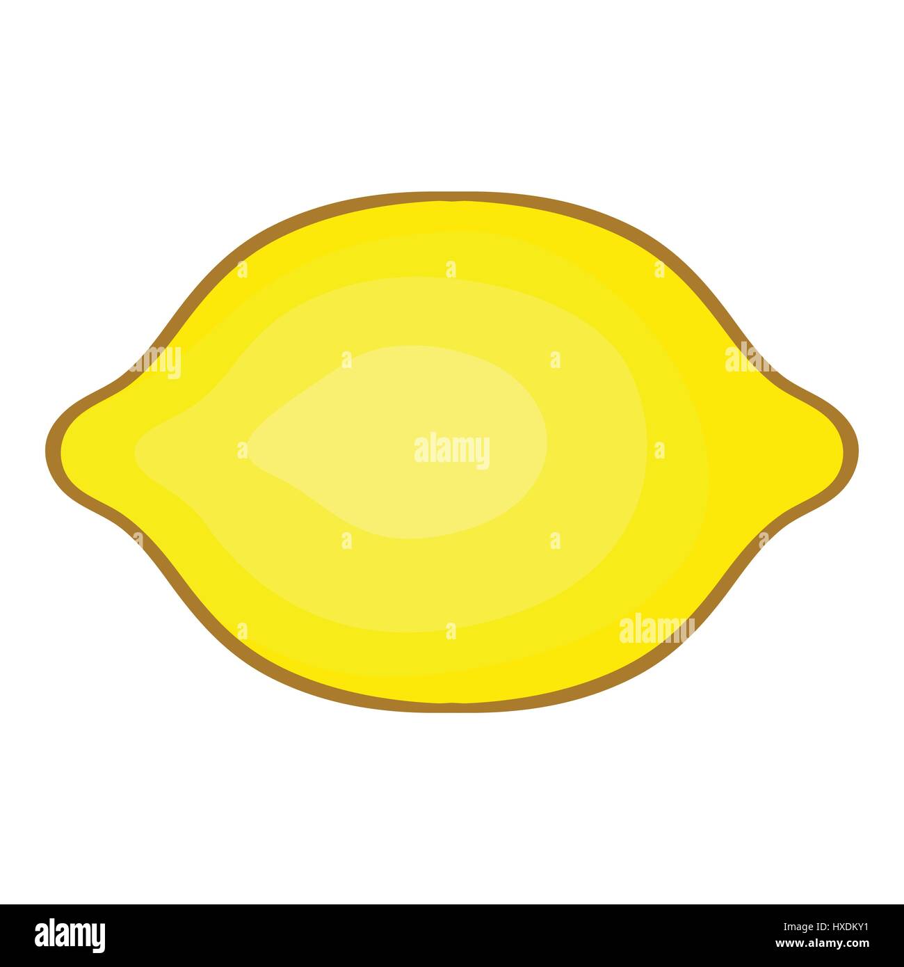 Lemon icon, cartoon style Stock Vector Image & Art - Alamy