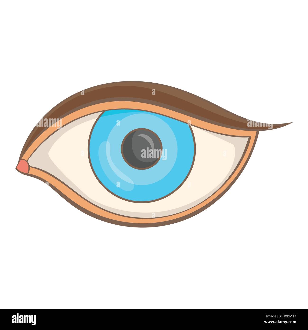 Eye icon, cartoon style Stock Vector Image & Art - Alamy