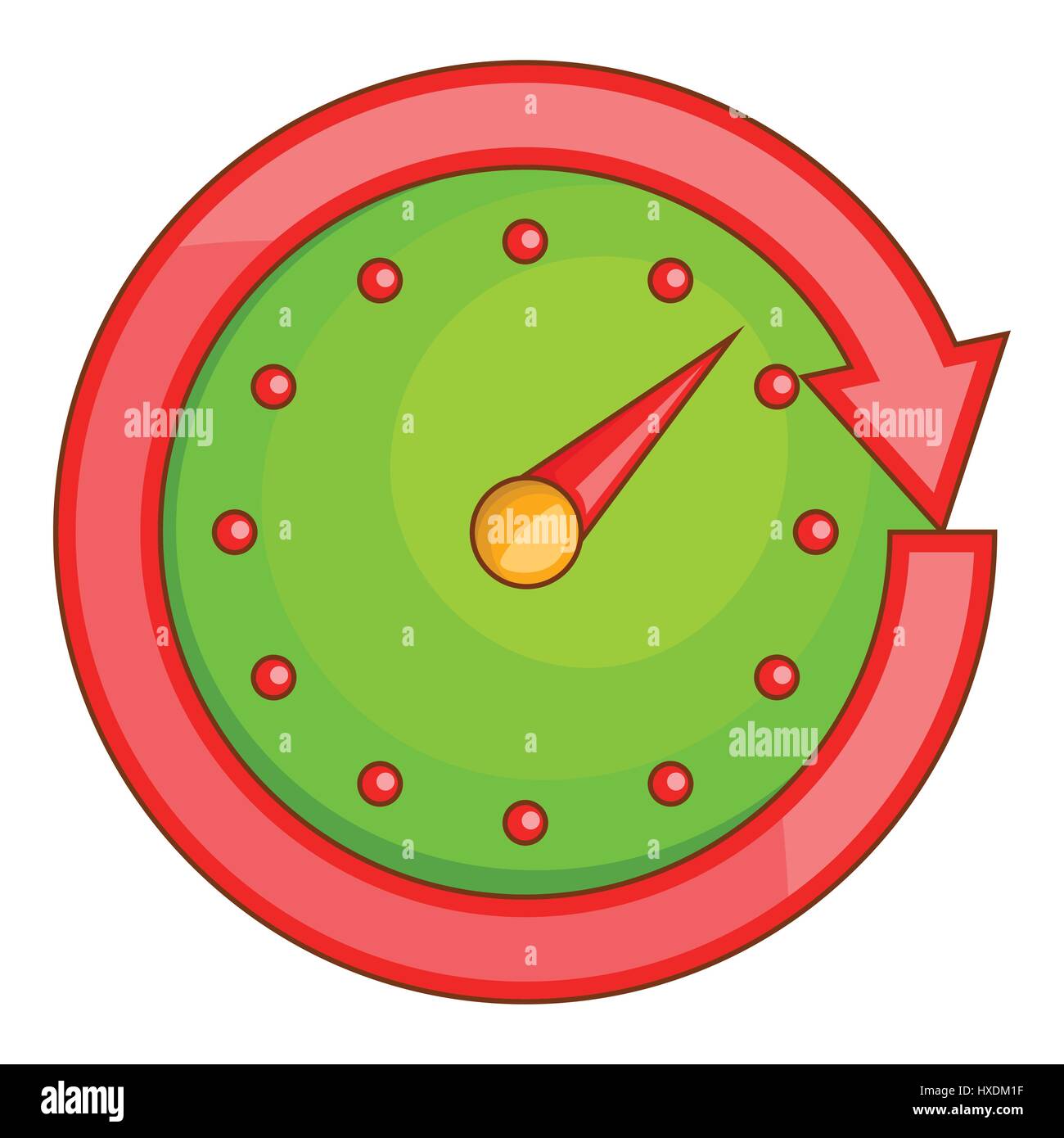 Automobile speedometer icon, cartoon style Stock Vector Image & Art - Alamy