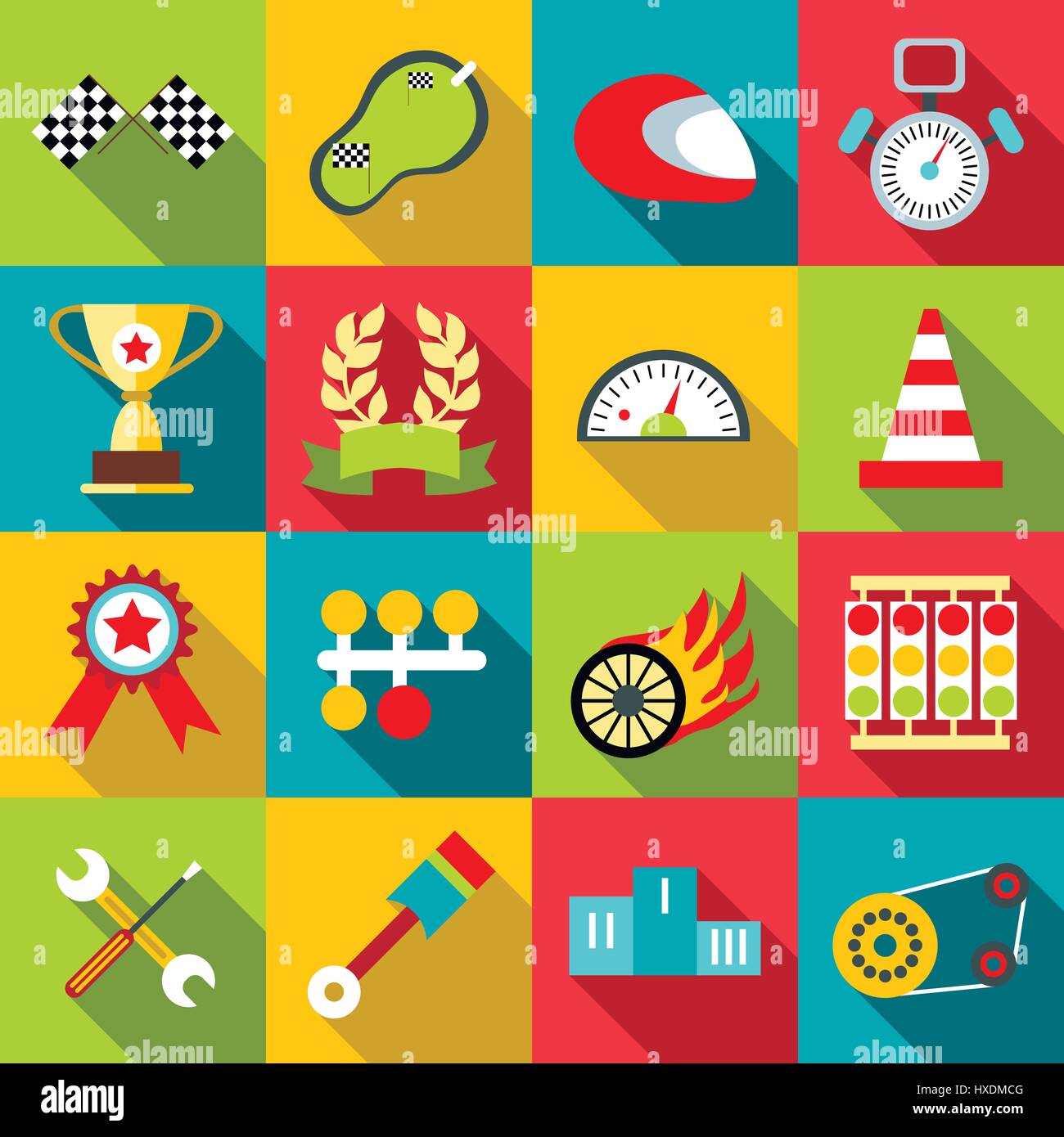 Racing car gearbox Stock Vector Images - Alamy