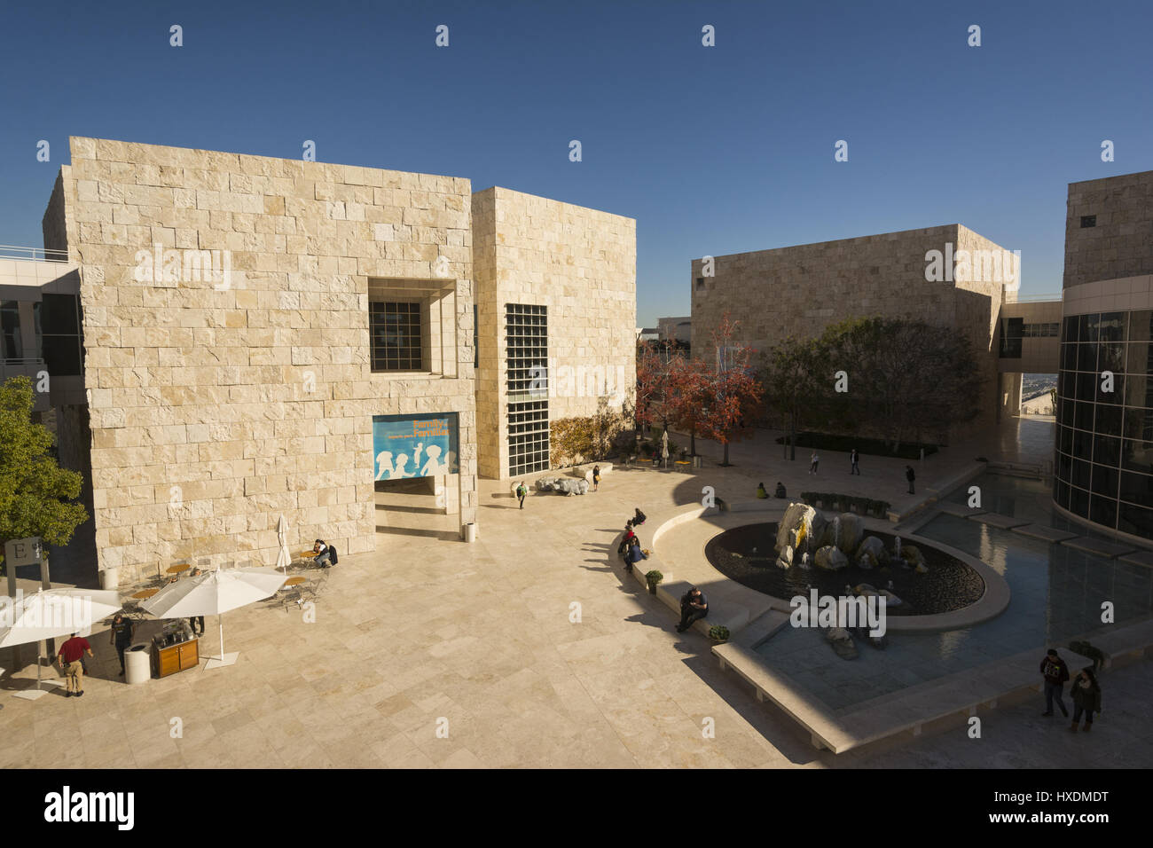 Getty center exterior hi-res stock photography and images - Alamy