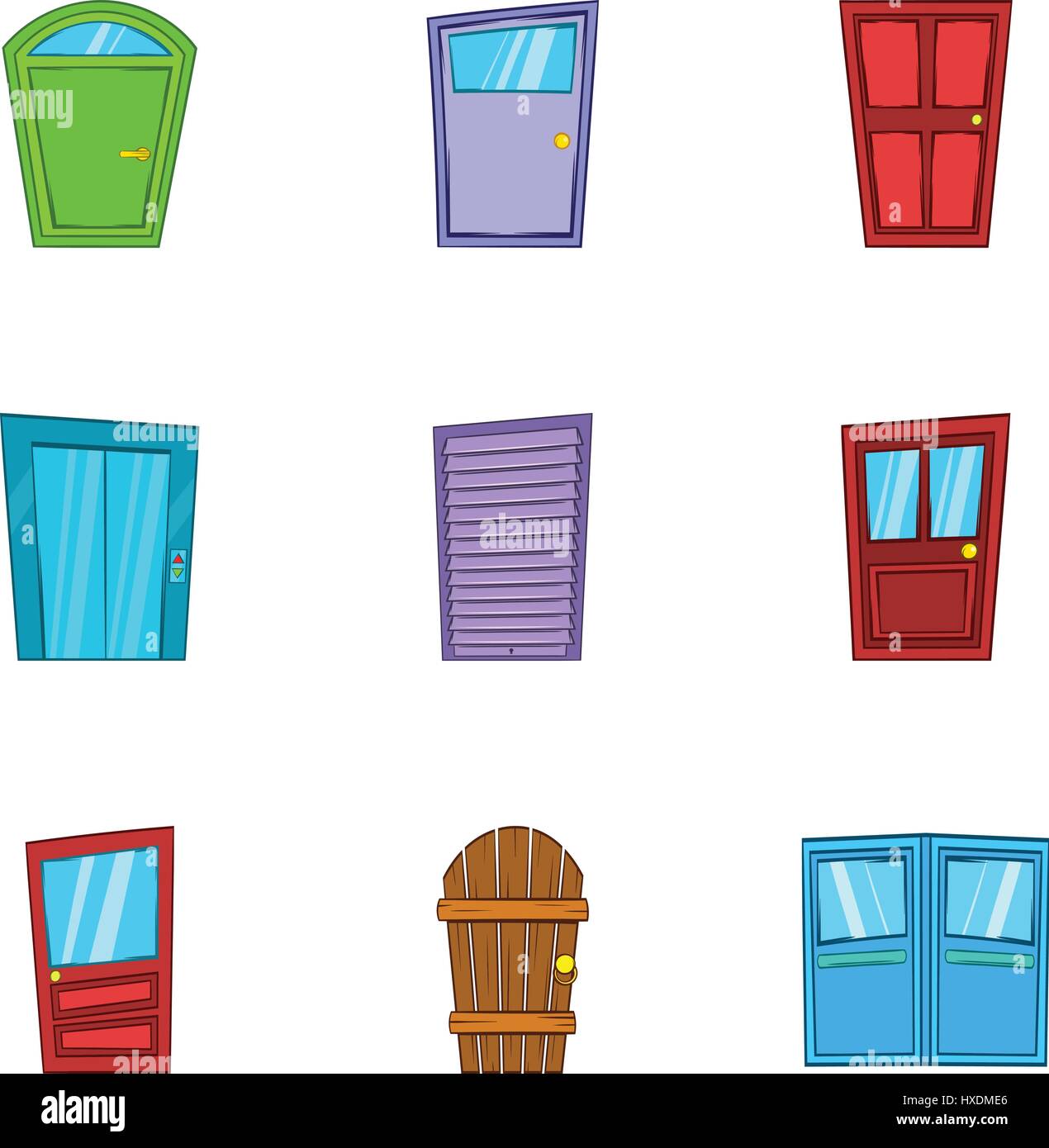 Barrier icons set, cartoon style Stock Vector Image & Art - Alamy Barrier icons set, cartoon style Stock Vector Image & Art - Alamy