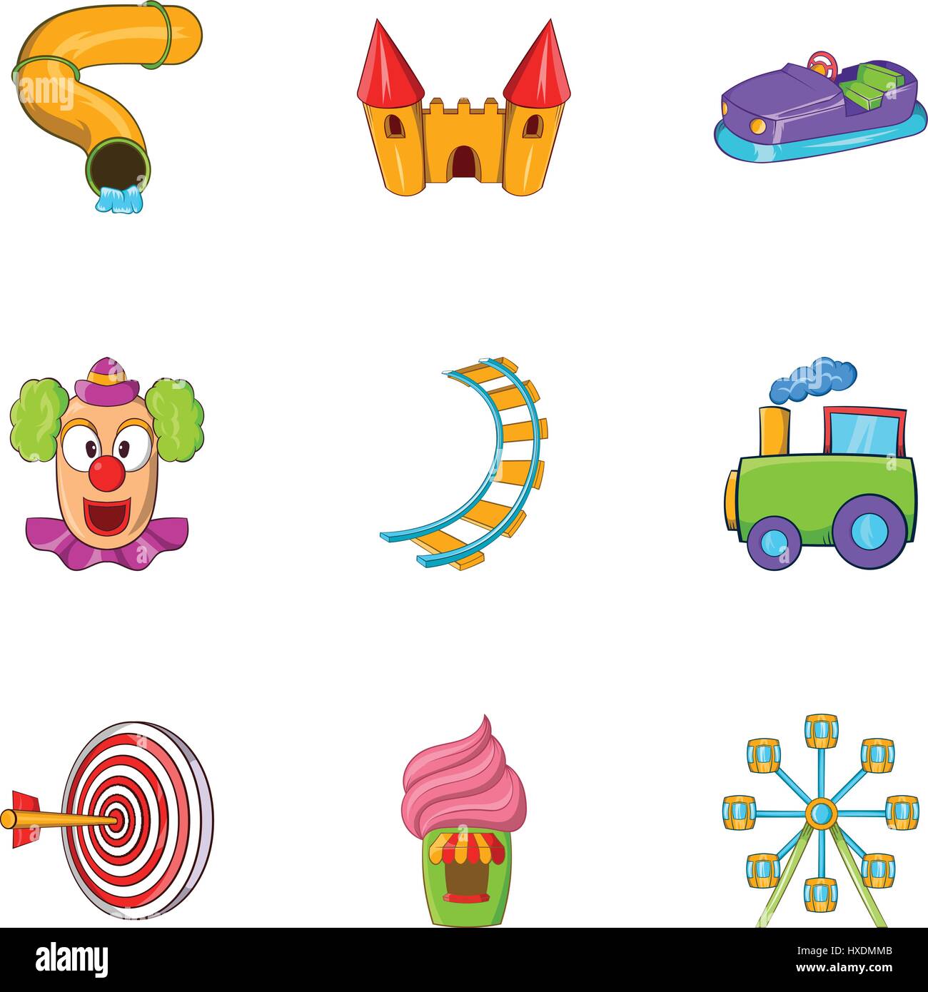 Play stalls Stock Vector Images - Alamy