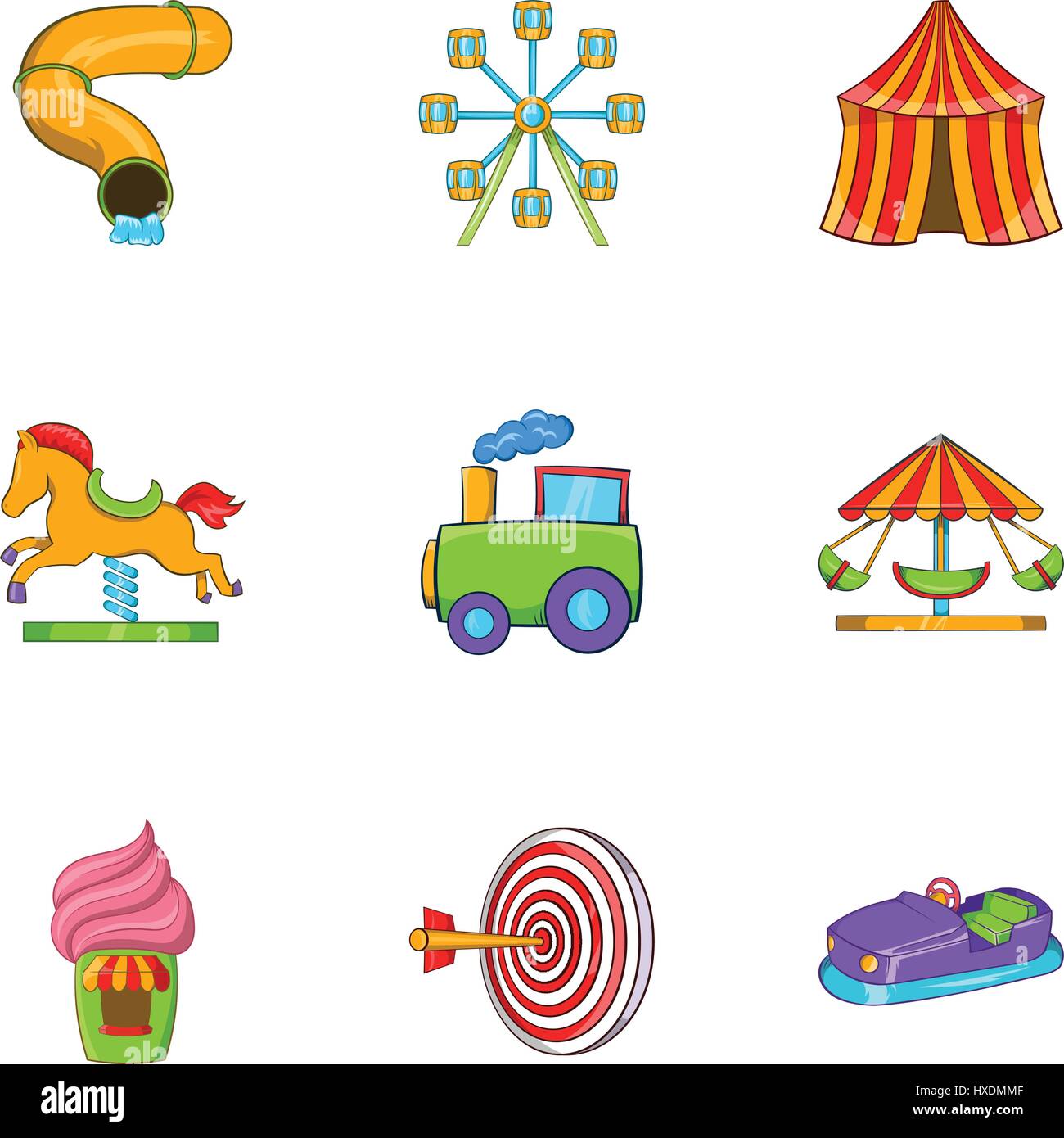 Seat swing children Stock Vector Images - Alamy
