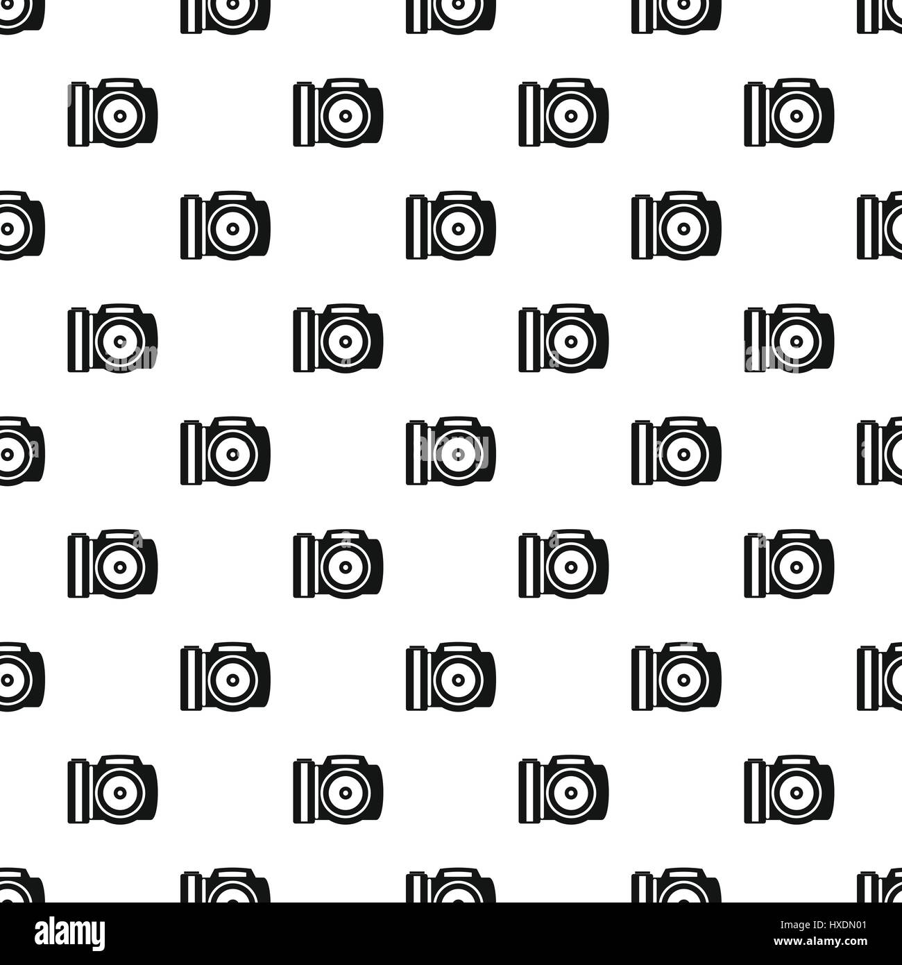 Camera pattern, simple style Stock Vector Image & Art - Alamy