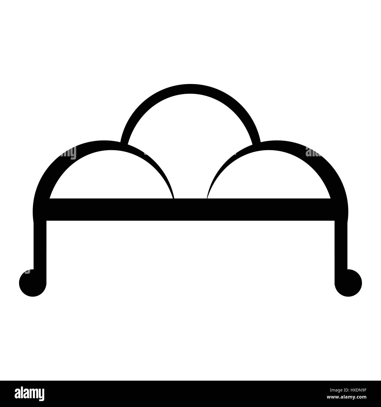 Retro sofa icon, simple style Stock Vector Image & Art - Alamy