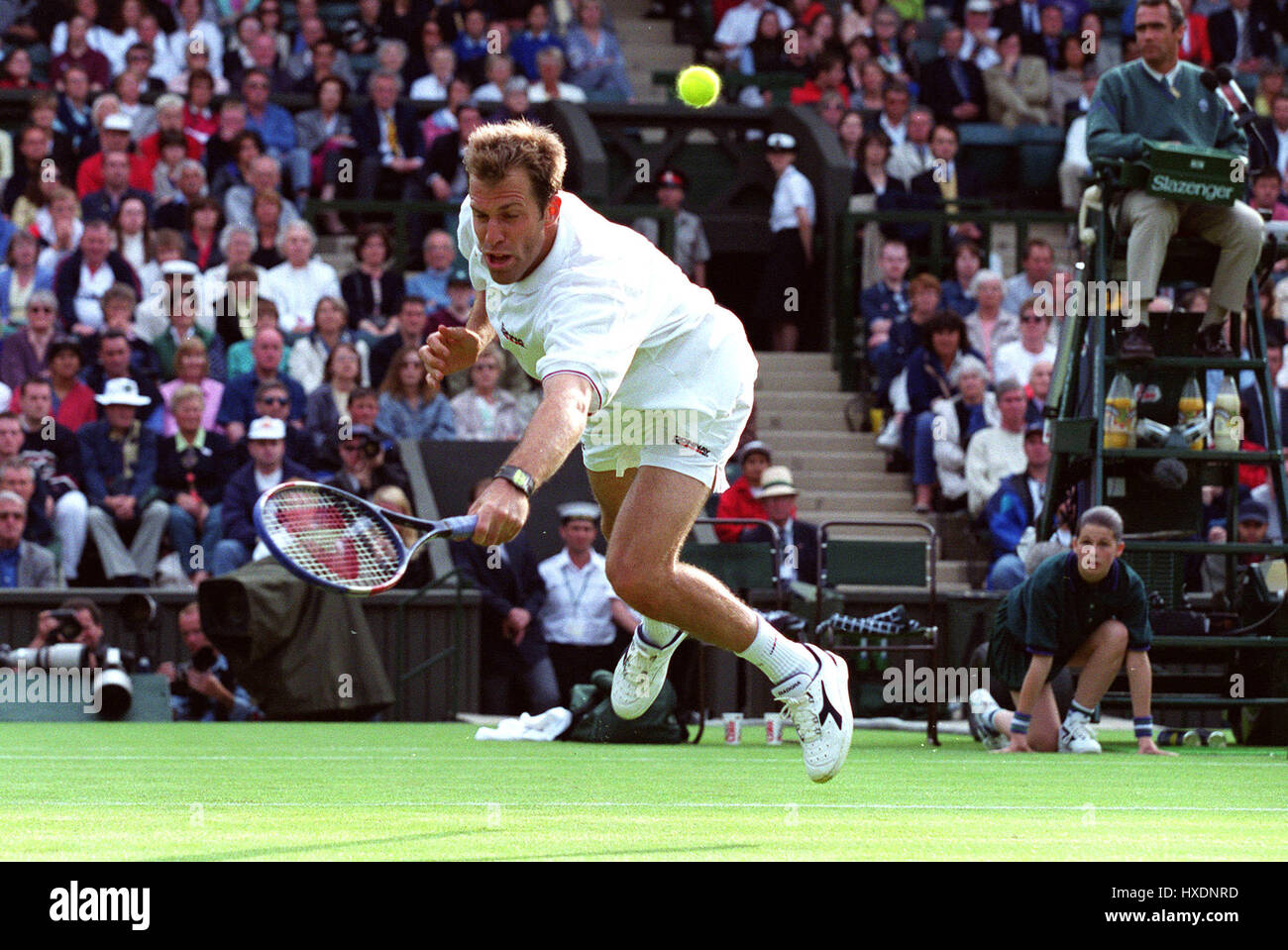 GREG RUSEDSKI WIMBLEDON 1999 22 June 1999 Stock Photo - Alamy