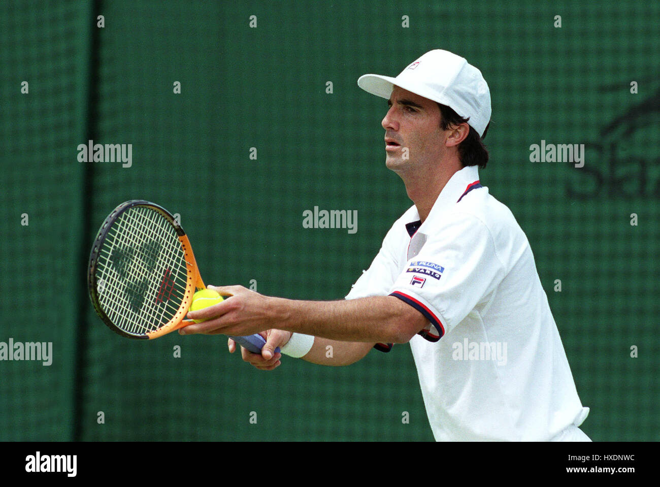 MARCELO FILIPPINI WIMBLEDON 1999 22 June 1999 Stock Photo - Alamy