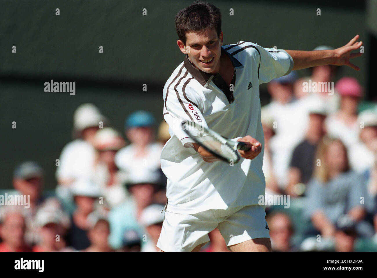 TIM HENMAN WIMBLEDON 1999 24 June 1999 Stock Photo - Alamy