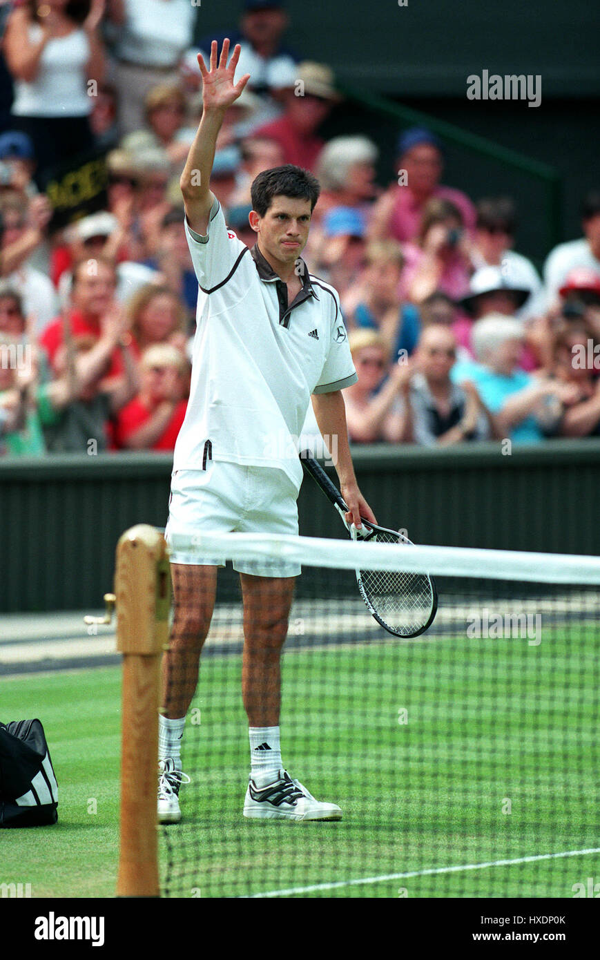 TIM HENMAN WIMBLEDON 1999 24 June 1999 Stock Photo - Alamy