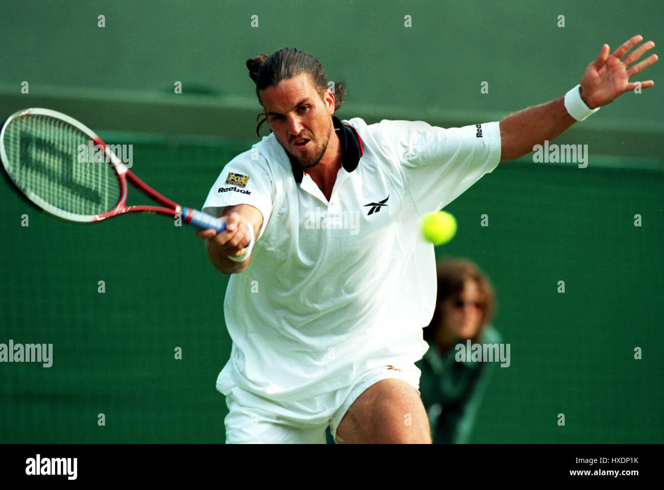 PATRICK RAFTER WIMBLEDON 1999 24 June 1999 Stock Photo - Alamy