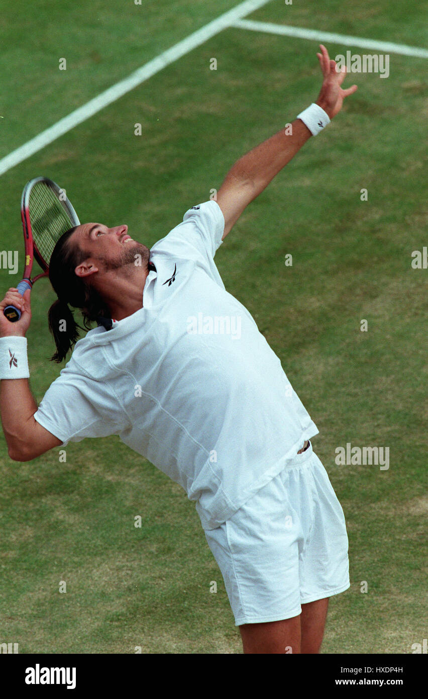 PATRICK RAFTER WIMBLEDON 1999 30 June 1999 Stock Photo - Alamy