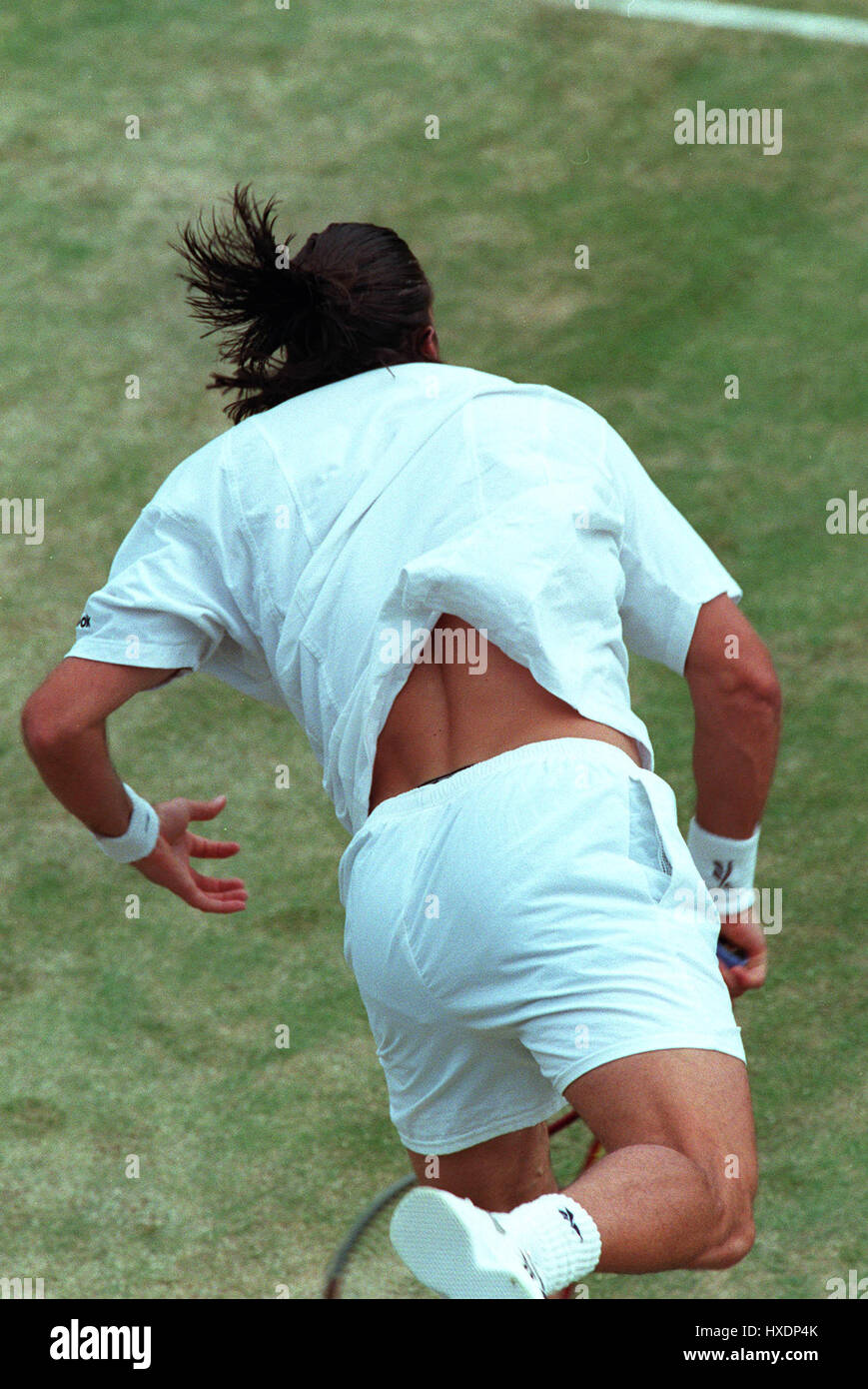 PATRICK RAFTER WIMBLEDON 1999 30 June 1999 Stock Photo - Alamy