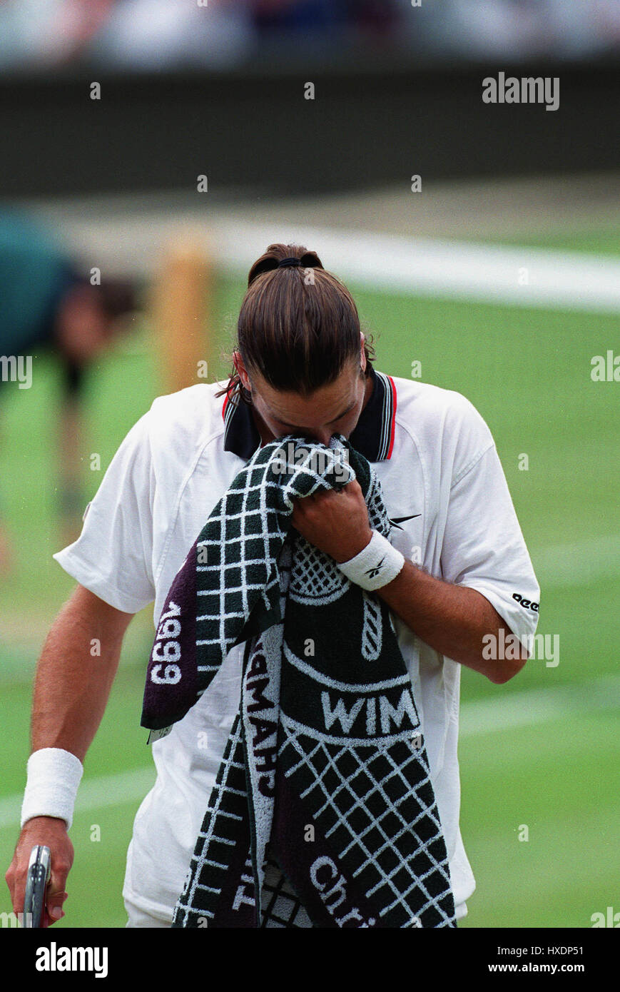 PATRICK RAFTER WIMBLEDON 1999 30 June 1999 Stock Photo - Alamy