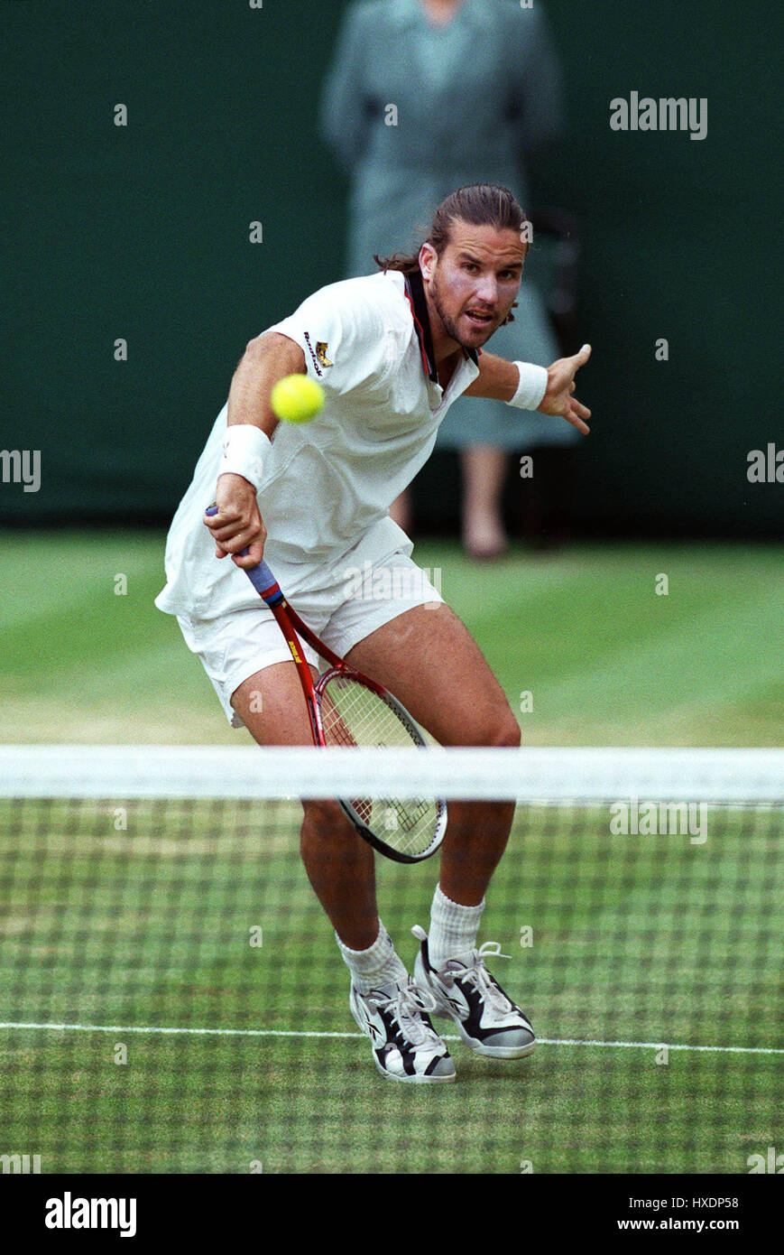 PATRICK RAFTER WIMBLEDON 1999 30 June 1999 Stock Photo - Alamy