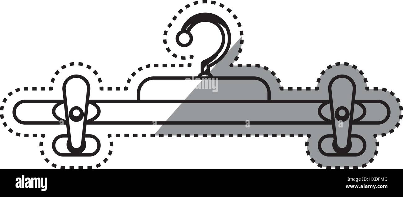 Fashion hanger symbol Stock Vector Image & Art - Alamy