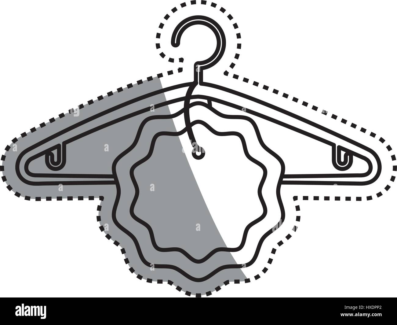 Fashion hanger symbol Stock Vector Image & Art - Alamy