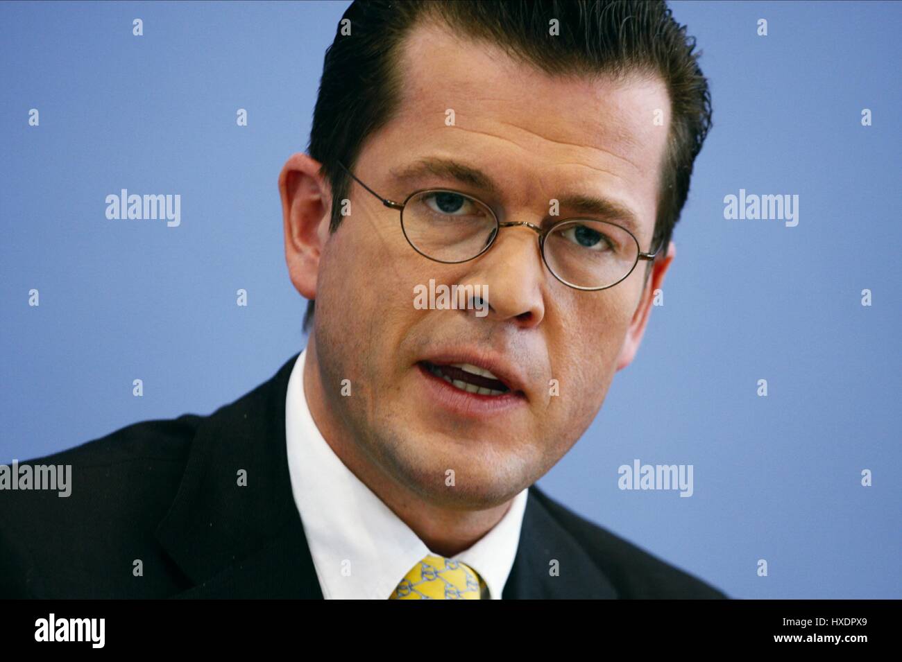 KARL-THEODOR ZU GUTTENBERG GERMAN FINANCE MINISTER 29 April 2009 Stock ...