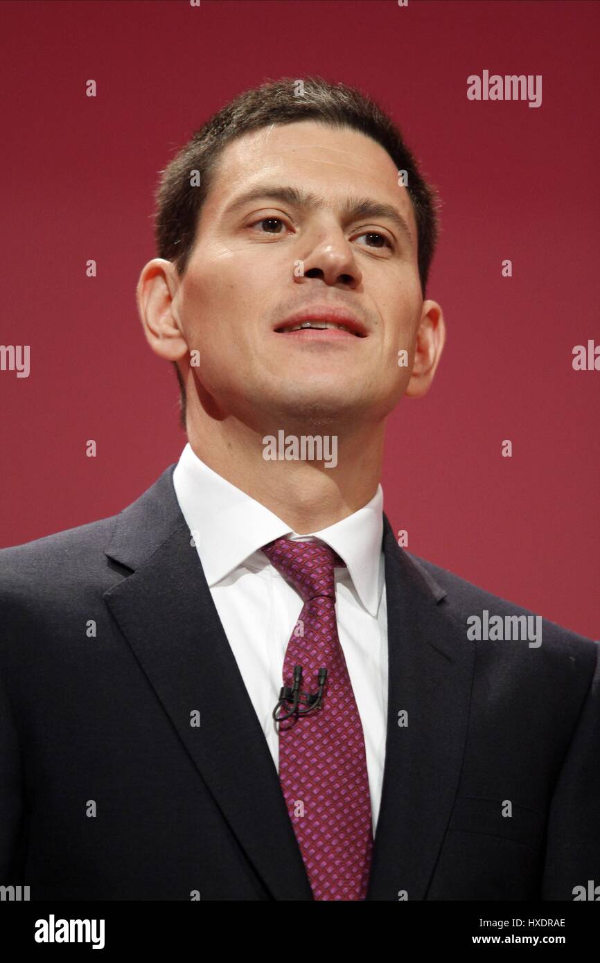 DAVID MILIBAND MP LABOUR PARTY 27 September 2010 MANCHESTER CENTRAL ...
