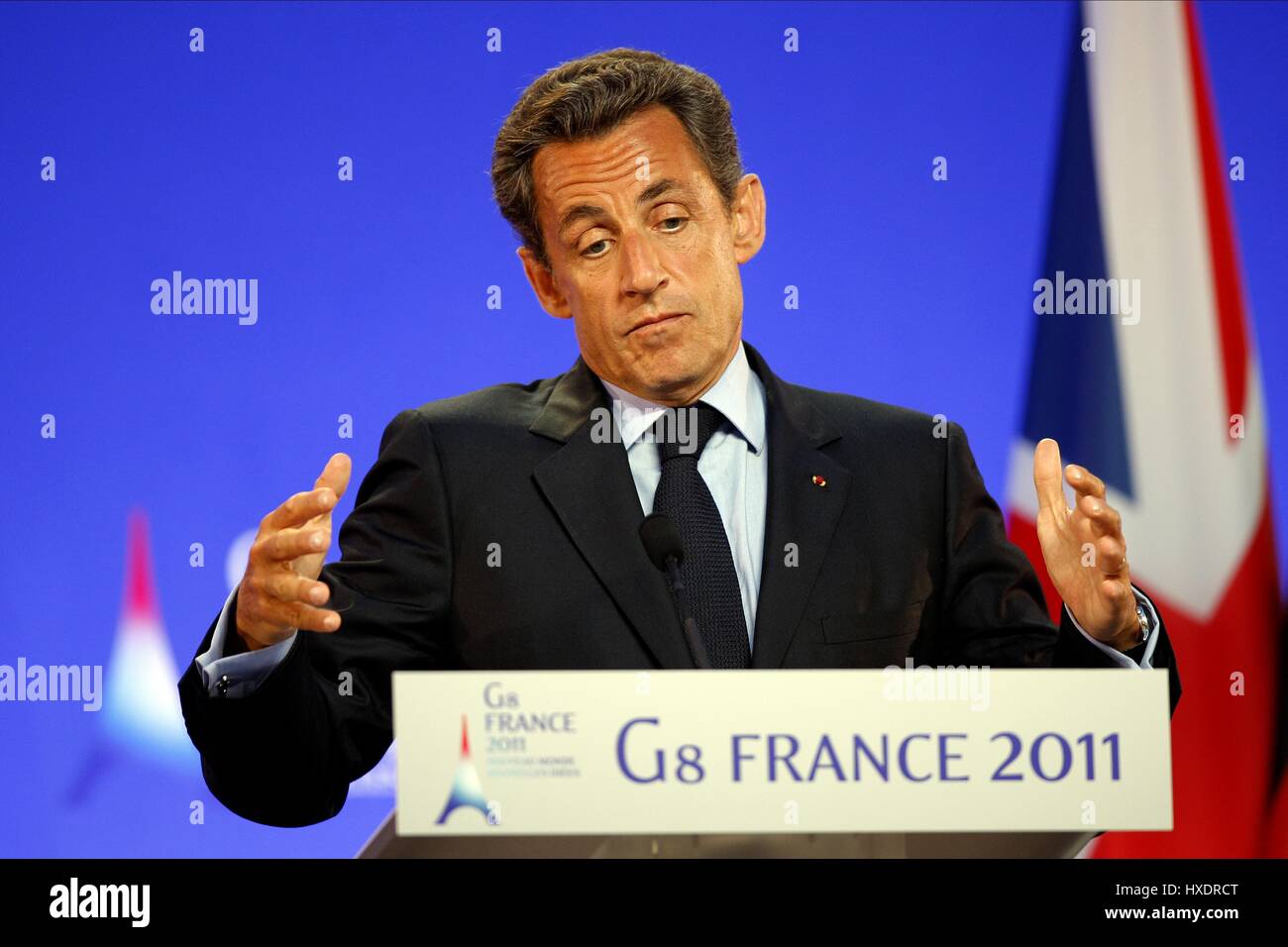 NICOLAS SARKOZY PRESIDENT OF FRANCE 26 May 2011 INTERNATIONAL MEDIA ...