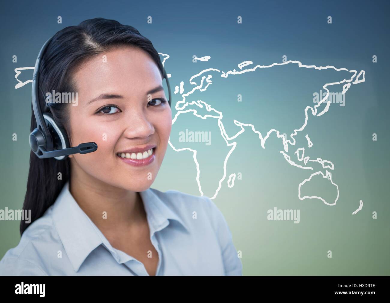 Blank bureau map hi-res stock photography and images - Alamy