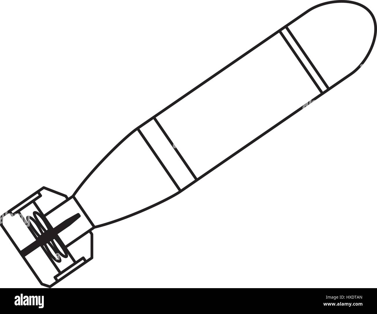 Nuclear bomb weapon Stock Vector Image & Art - Alamy