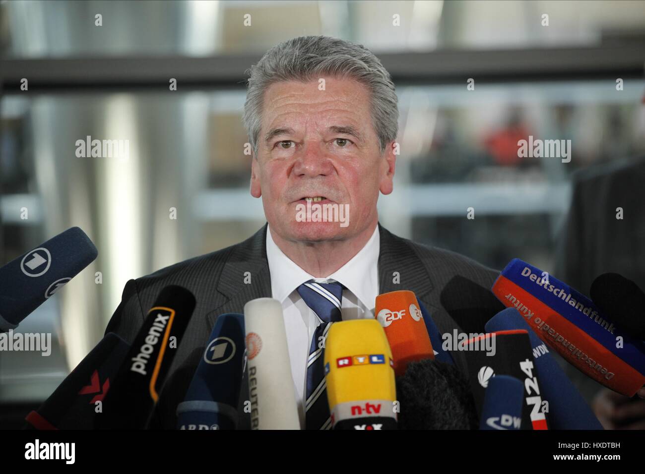 JOACHIM GAUCK PRESIDENT OF GERMANY 29 June 2010 Stock Photo - Alamy