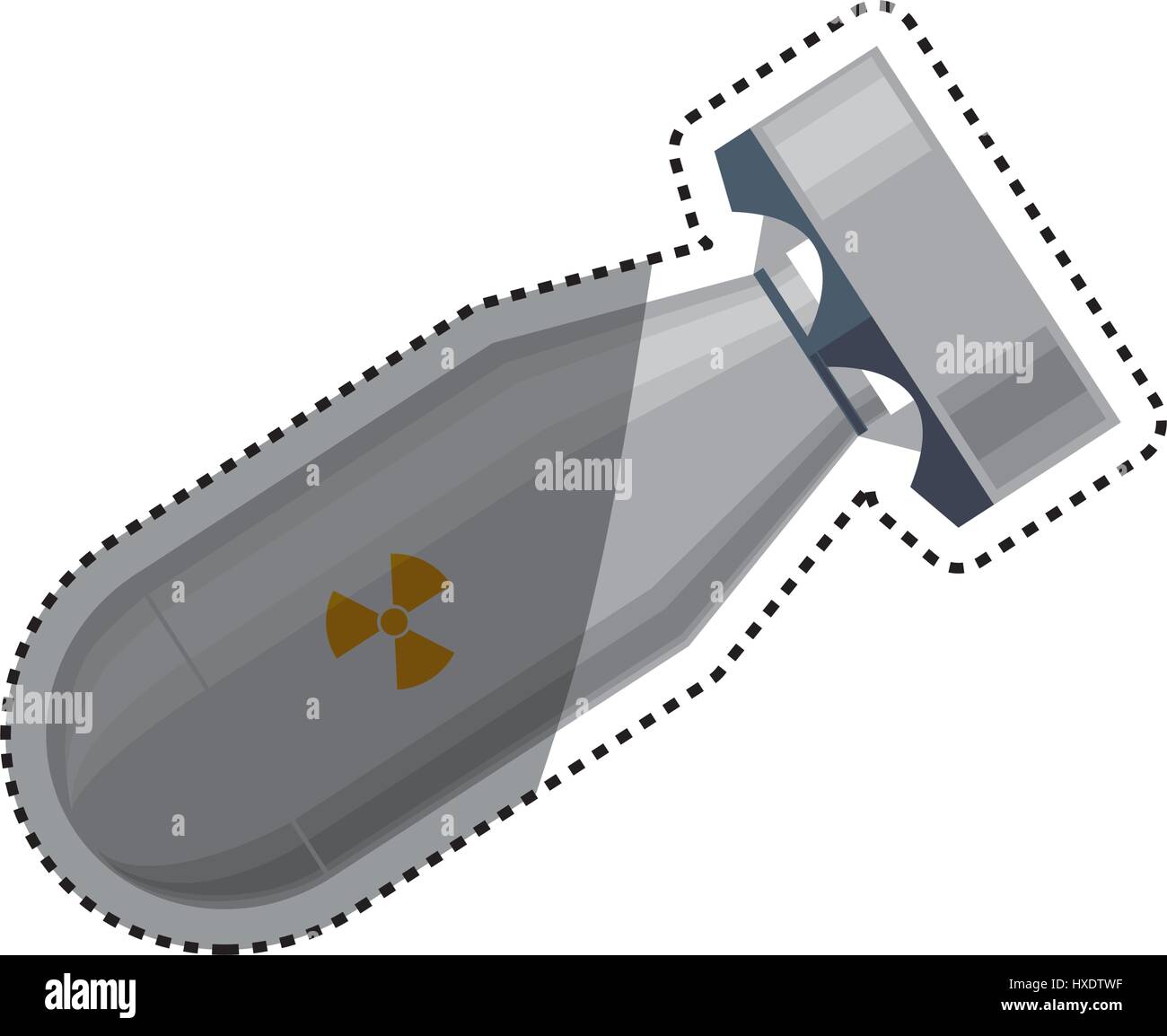 Nuclear bomb weapon Stock Vector Image & Art - Alamy