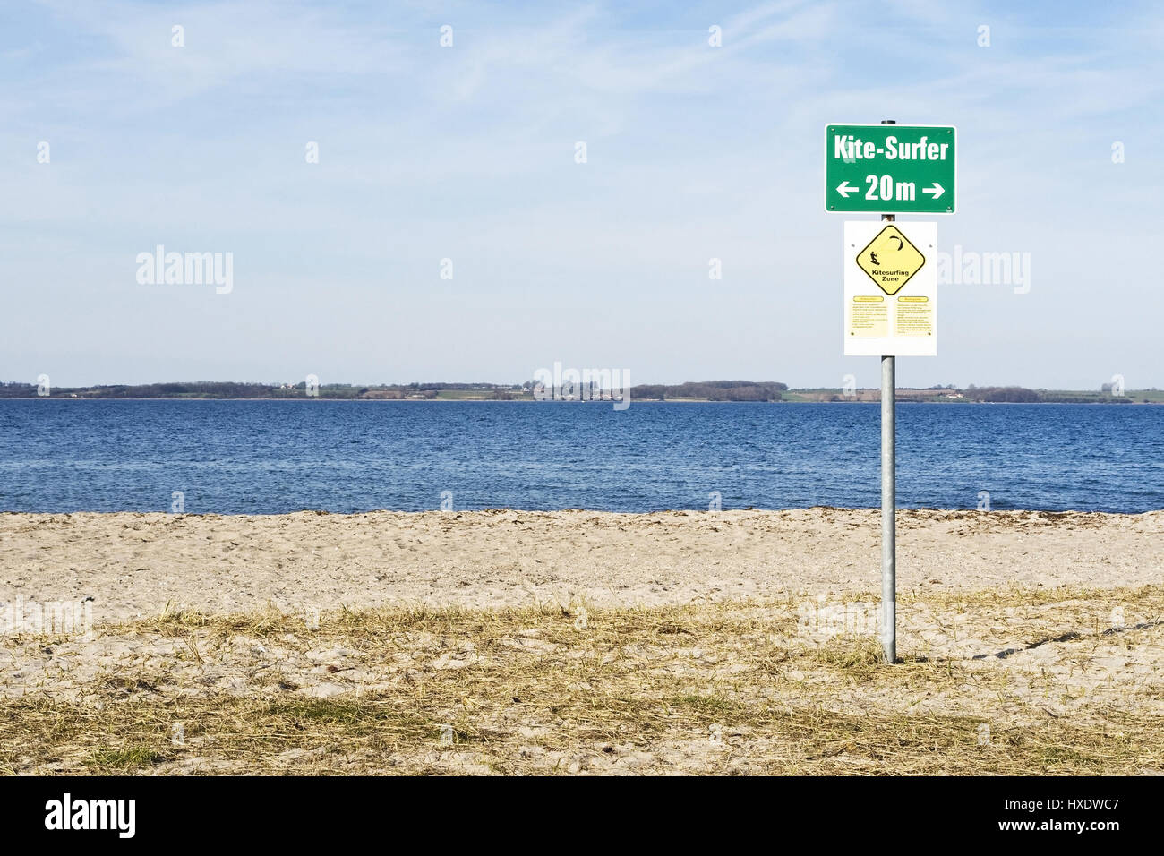 Sign on the beach, Sign on the beach |, Hinweisschild am Strand | Sign ...
