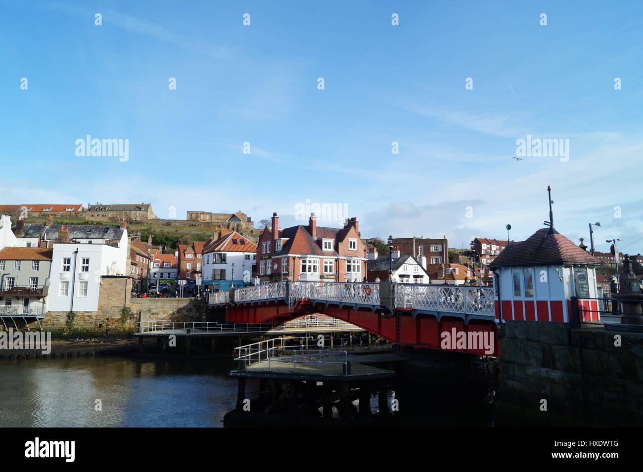 whitby bay town Stock Photo - Alamy