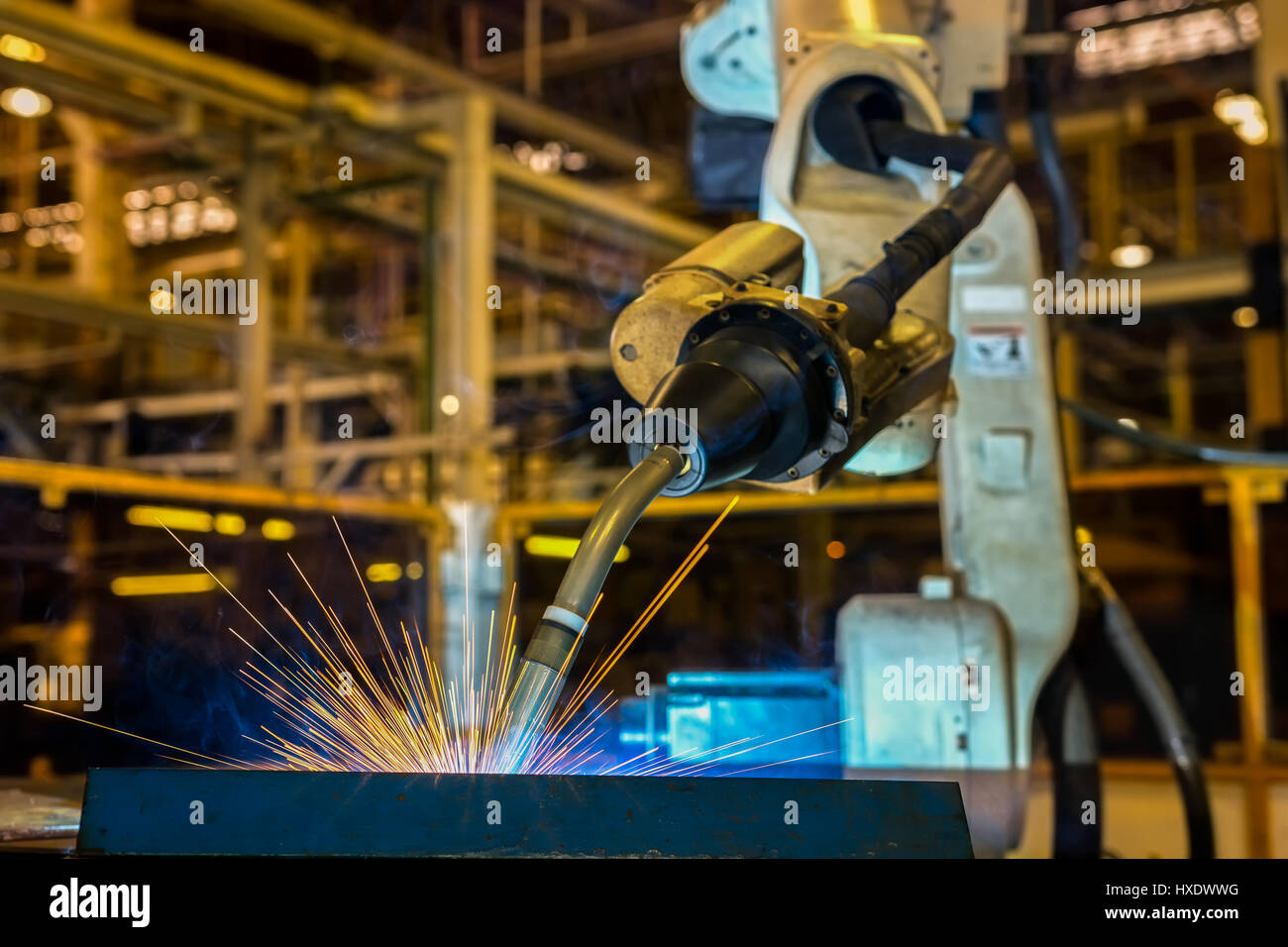 Car body part in welding hi-res stock photography and images - Alamy