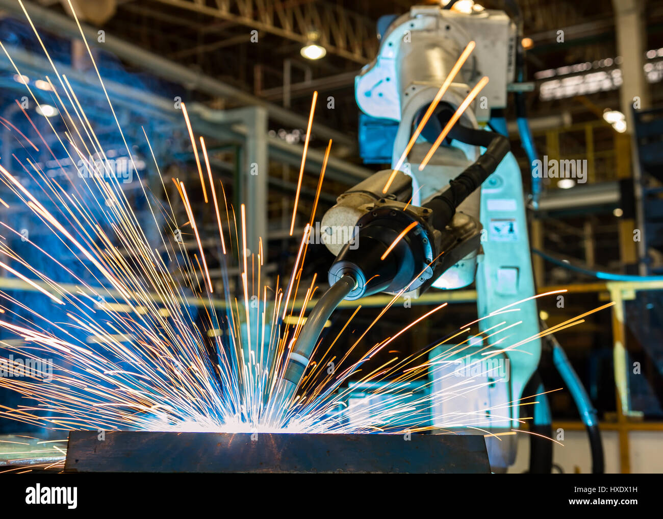 Car body part in welding hi-res stock photography and images - Alamy