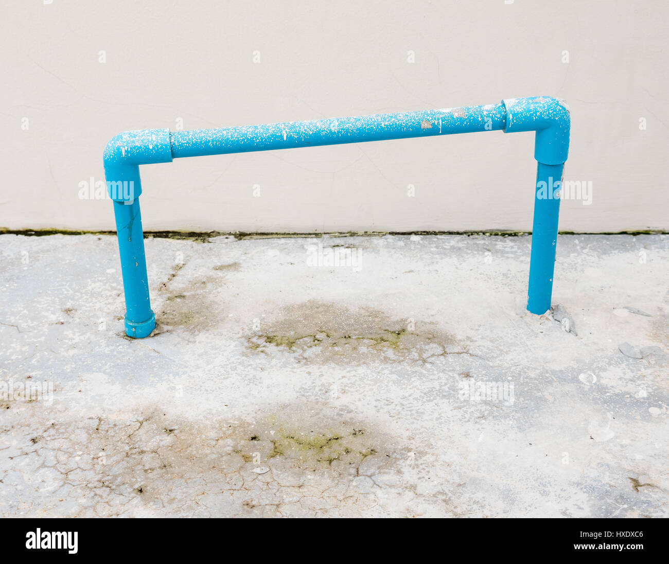 PVC pipe frame for ready to use in the back sied of the house Stock ...