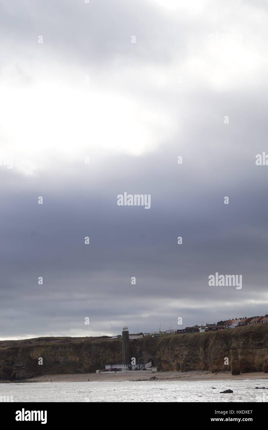 marsden beach ,marsden grotto south shields Stock Photo - Alamy