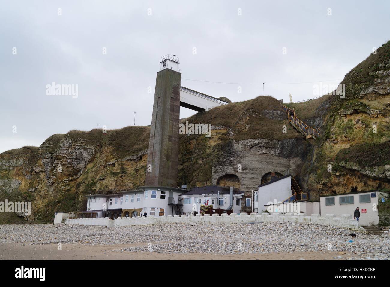 marsden beach ,marsden grotto south shields Stock Photo - Alamy
