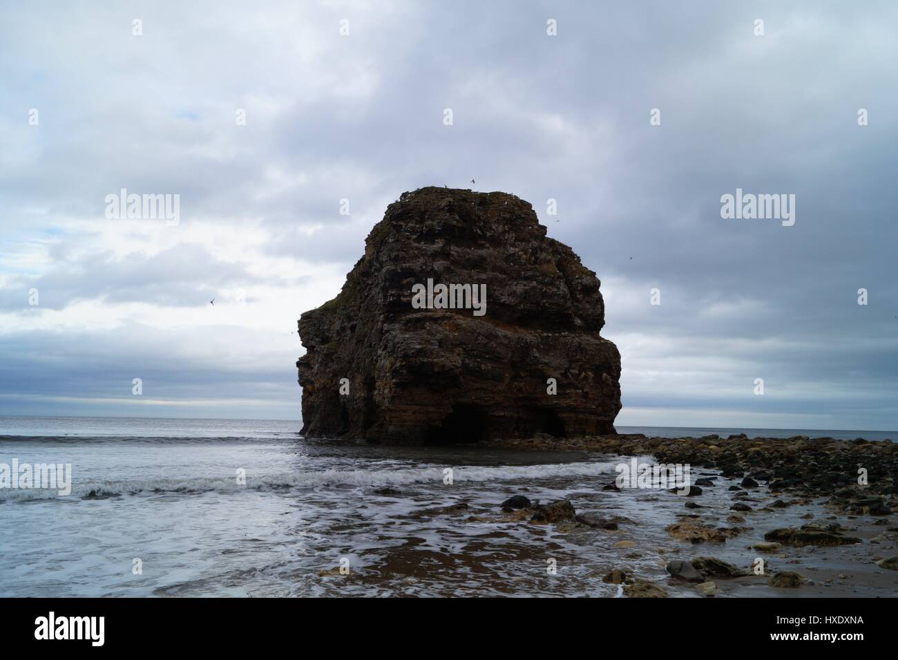 marsden beach ,marsden grotto south shields Stock Photo - Alamy