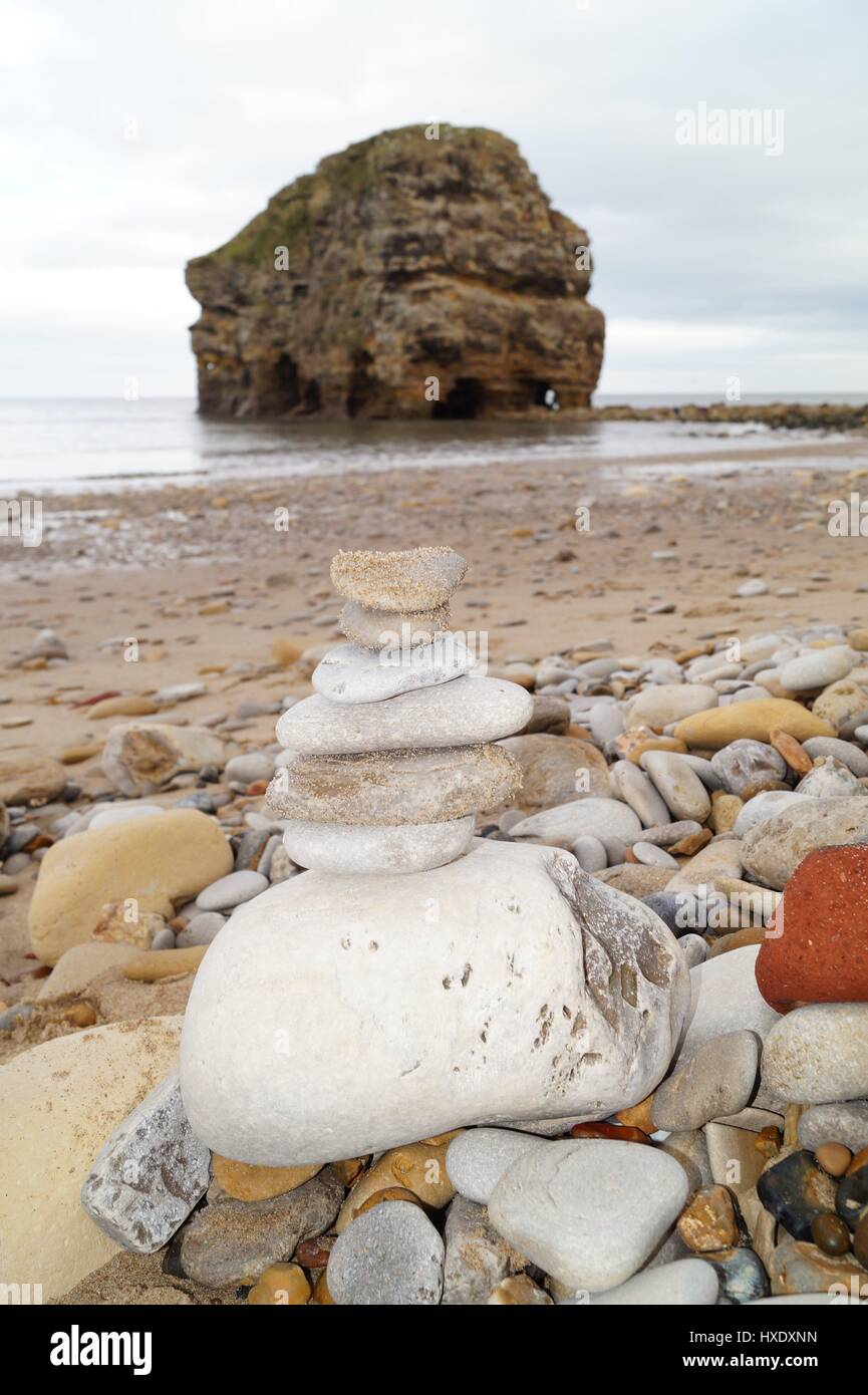 marsden beach ,marsden grotto south shields Stock Photo - Alamy