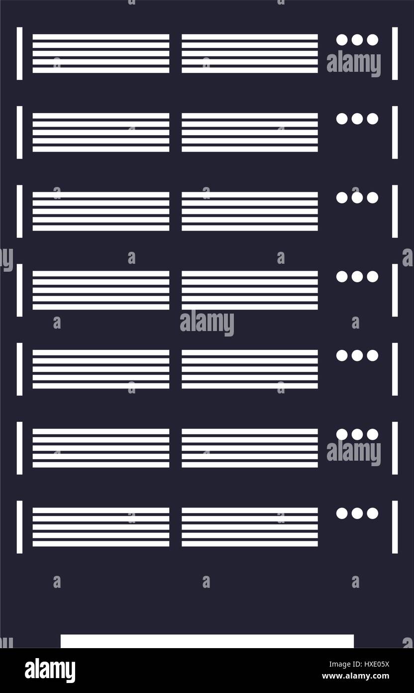 Storage database computer Stock Vector Image & Art - Alamy