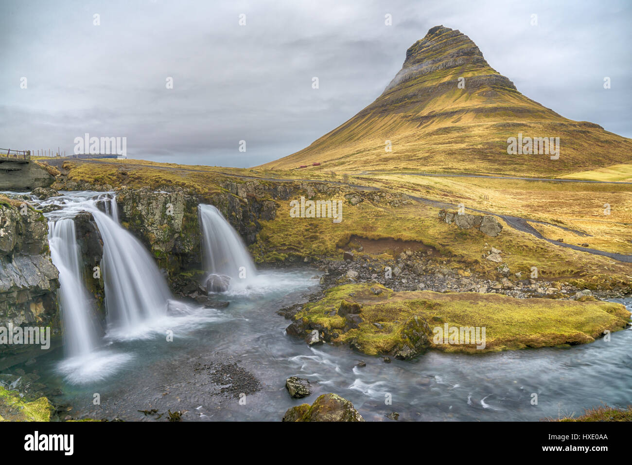 Kirkjufellsfoss is one of the most iconic waterfalls along the ...