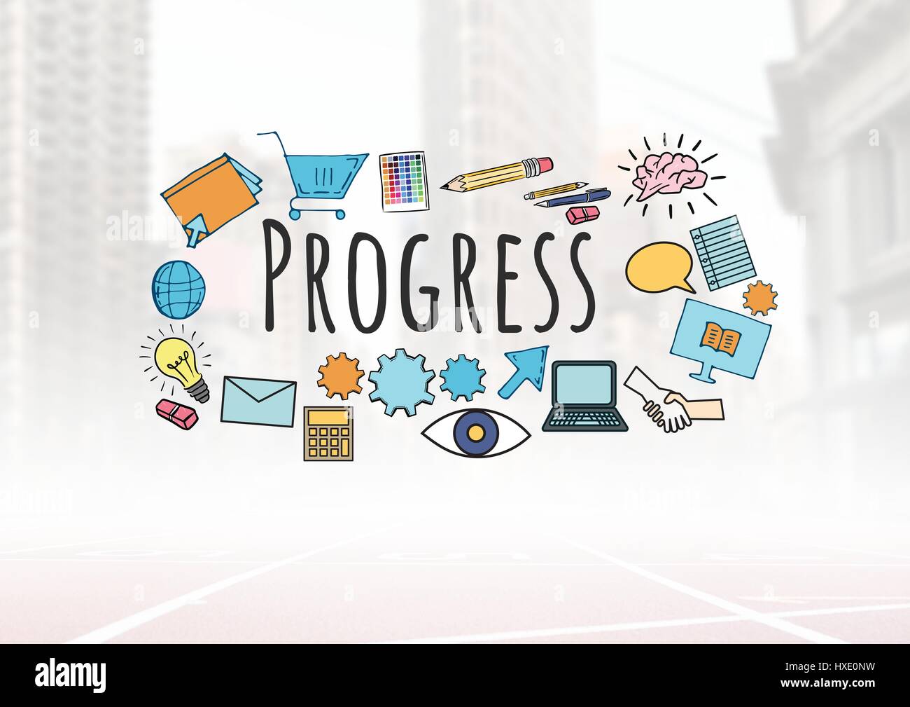 New york city skyscraper pencil hi-res stock photography and images - Alamy